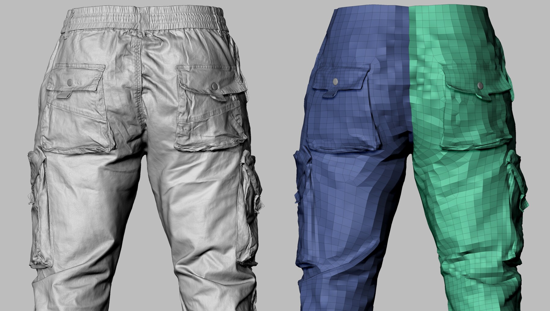 ArtStation - Cargo Pants 001 | Game Assets