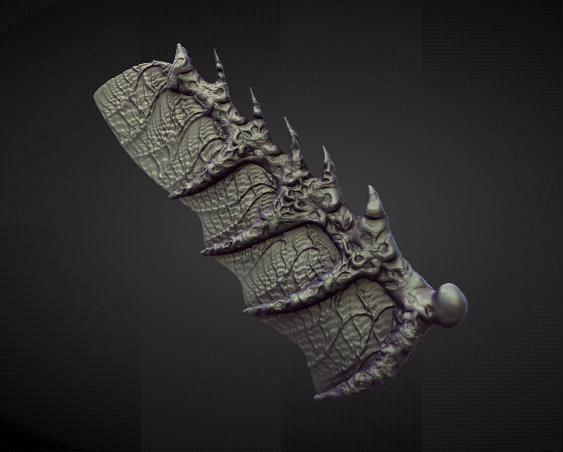 ArtStation - WING13 high poly sculpt | Resources