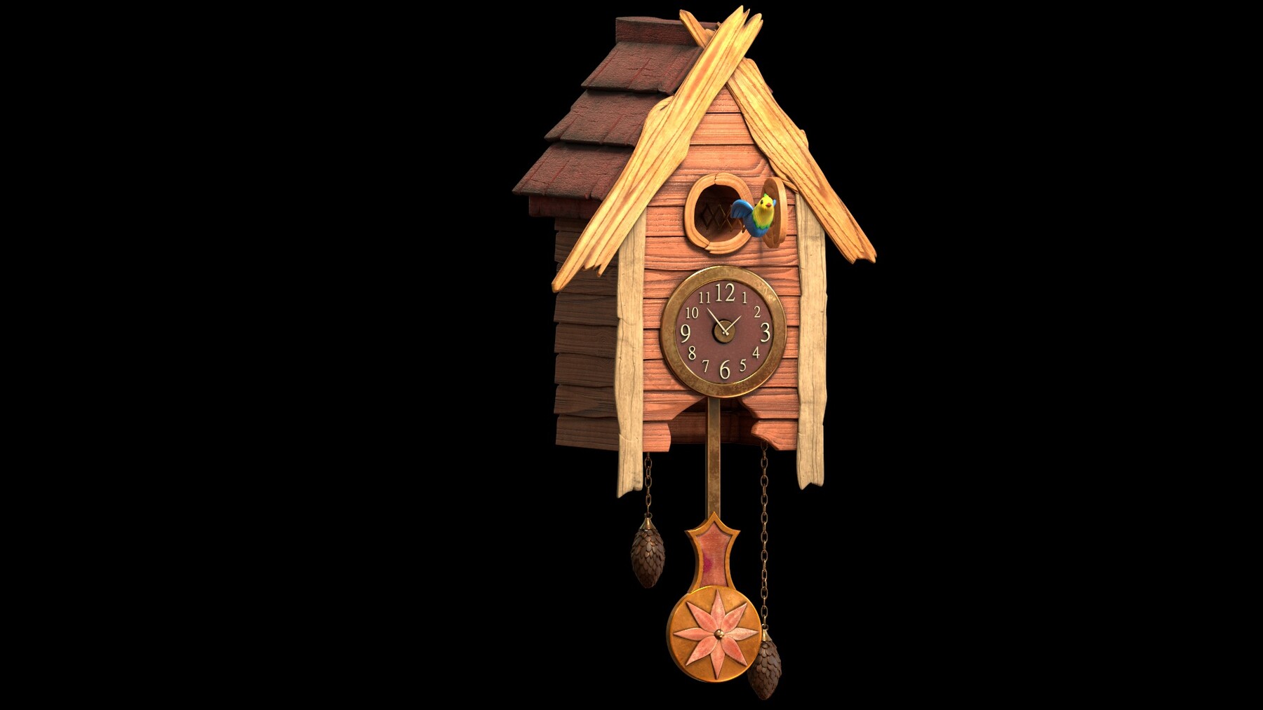 ArtStation - Precious Cuckoo Clock | Game Assets