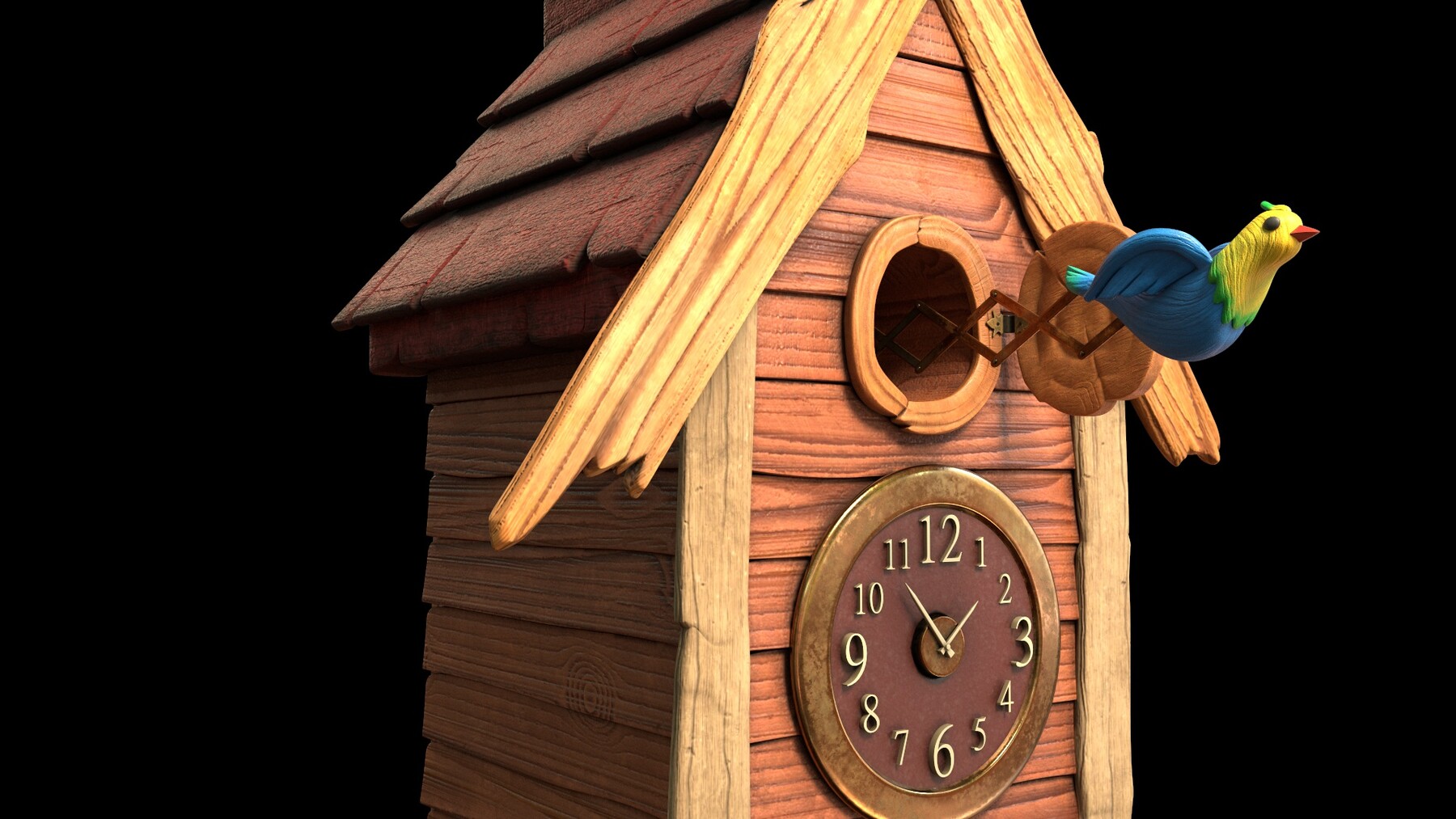 ArtStation - Precious Cuckoo Clock | Game Assets