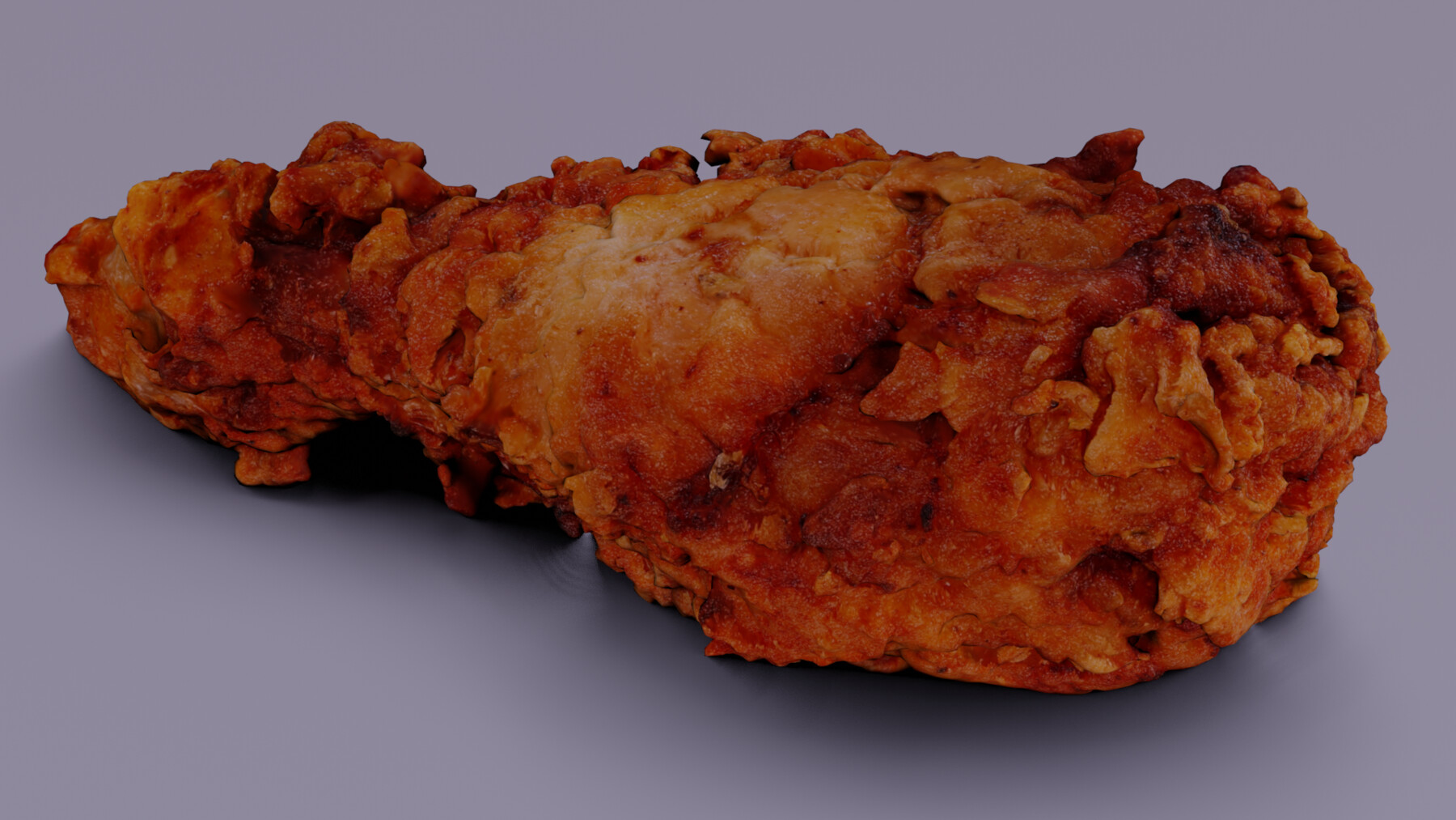 ArtStation - Crispy chicken low poly game ready | Game Assets