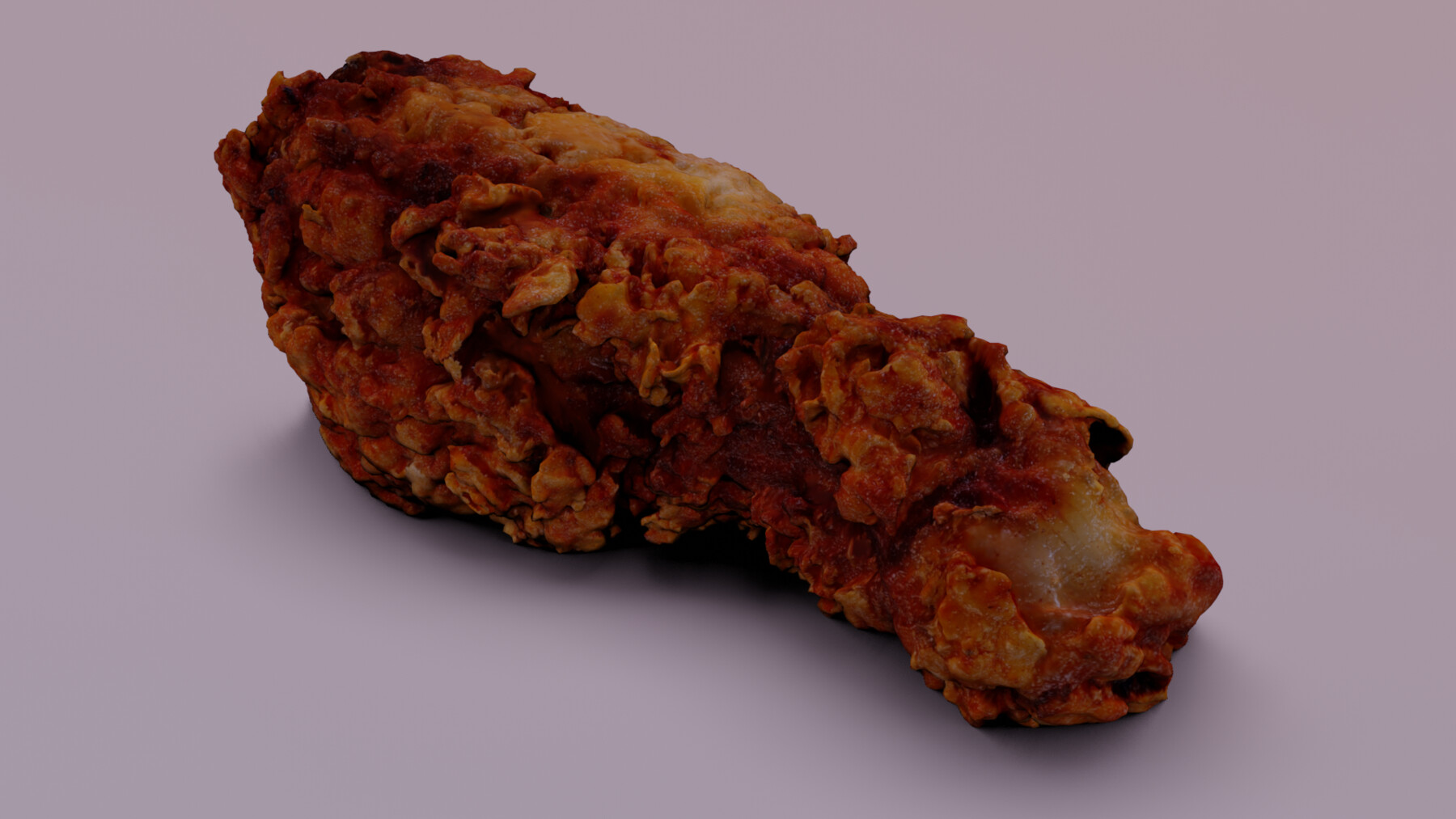ArtStation - Crispy chicken low poly game ready | Game Assets