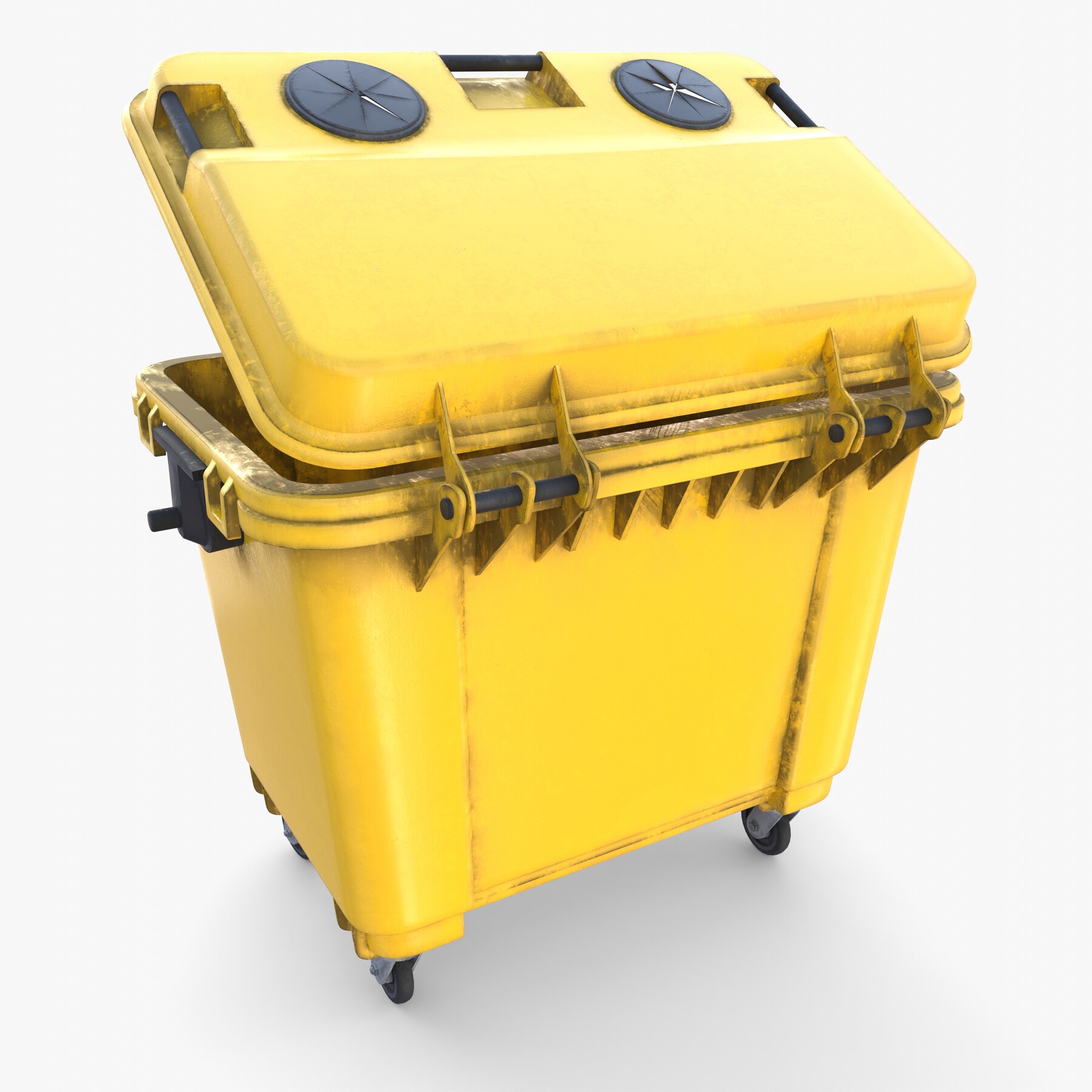 ArtStation - Dumpster V3 Weathered | Game Assets