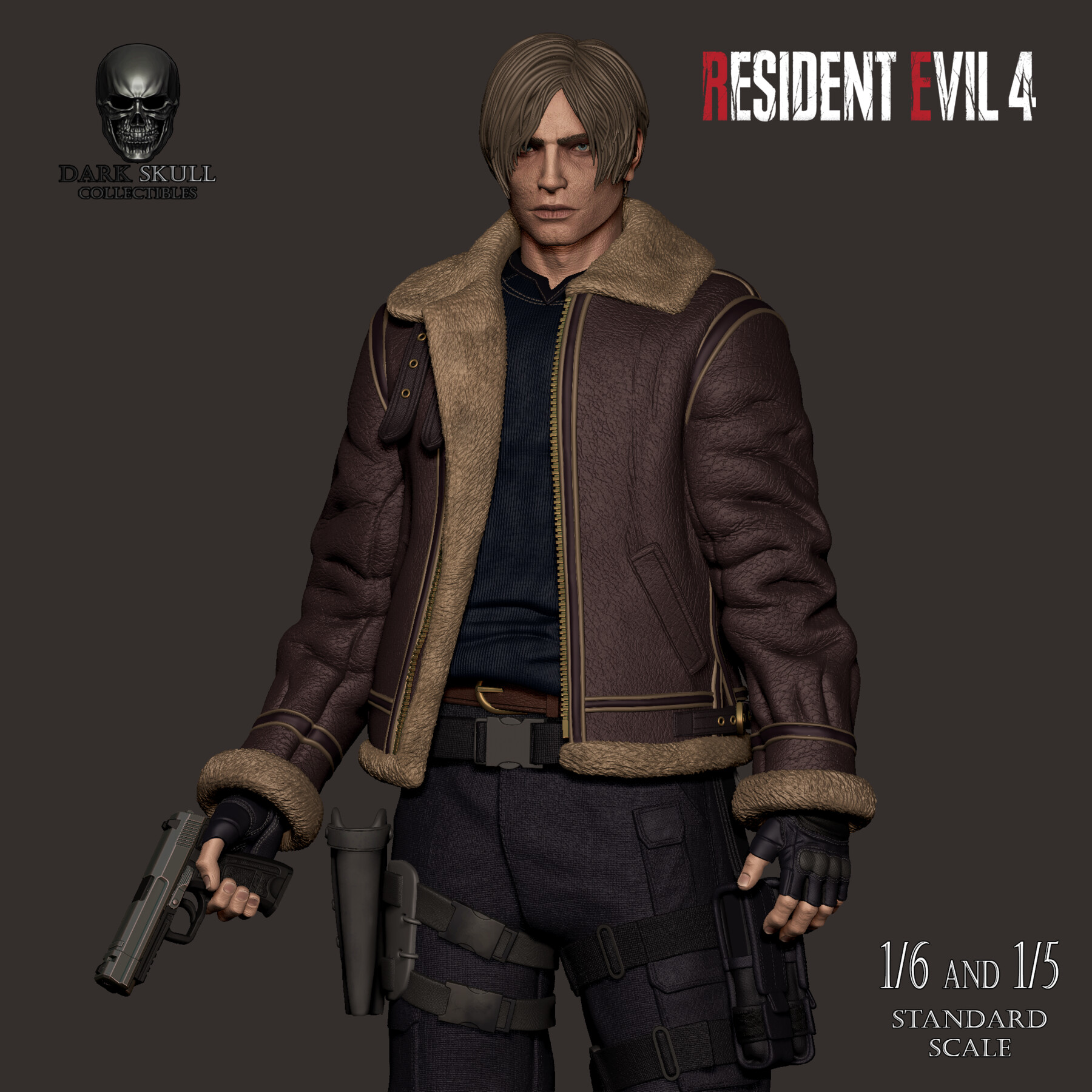ArtStation - LEON S. KENNEDY RE 4 STL | Resources