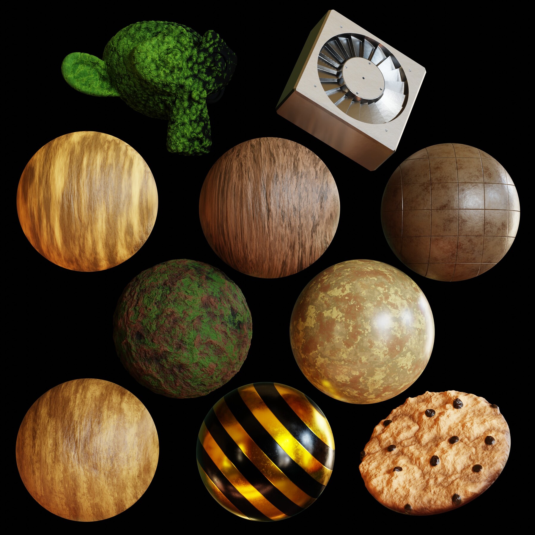 ArtStation - Blender Procedural Material Pack #13 | Resources