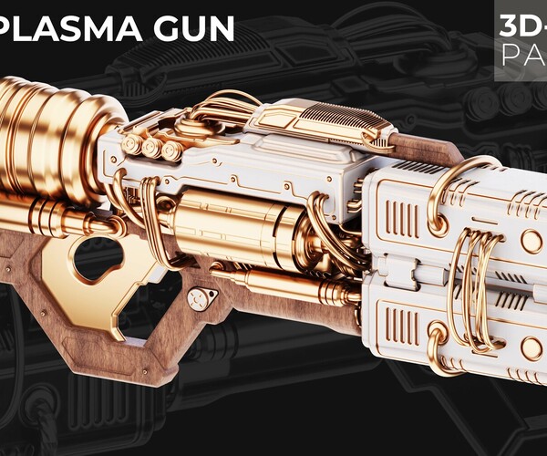 ArtStation - Apex Legends SCIFI Plasma Gun Model : Intergalactic ...