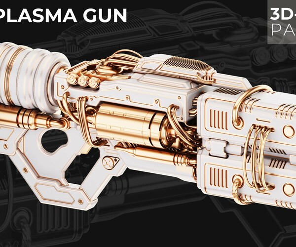 ArtStation - Apex Legends SCIFI Plasma Gun Model : Intergalactic ...