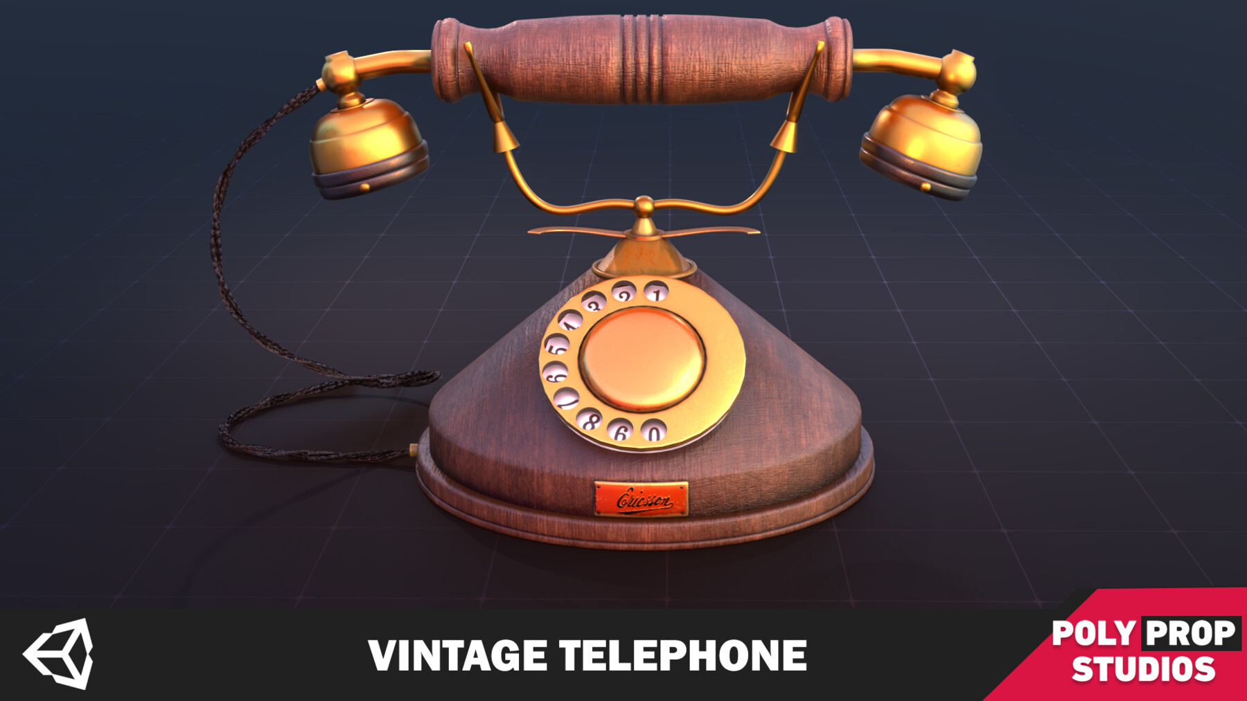 ArtStation - Vintage Telephone | Game Assets