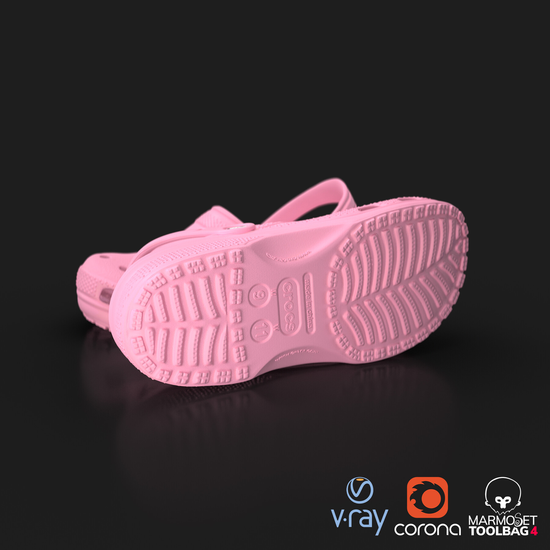ArtStation - Crocs Classic 3D Model | Game Assets
