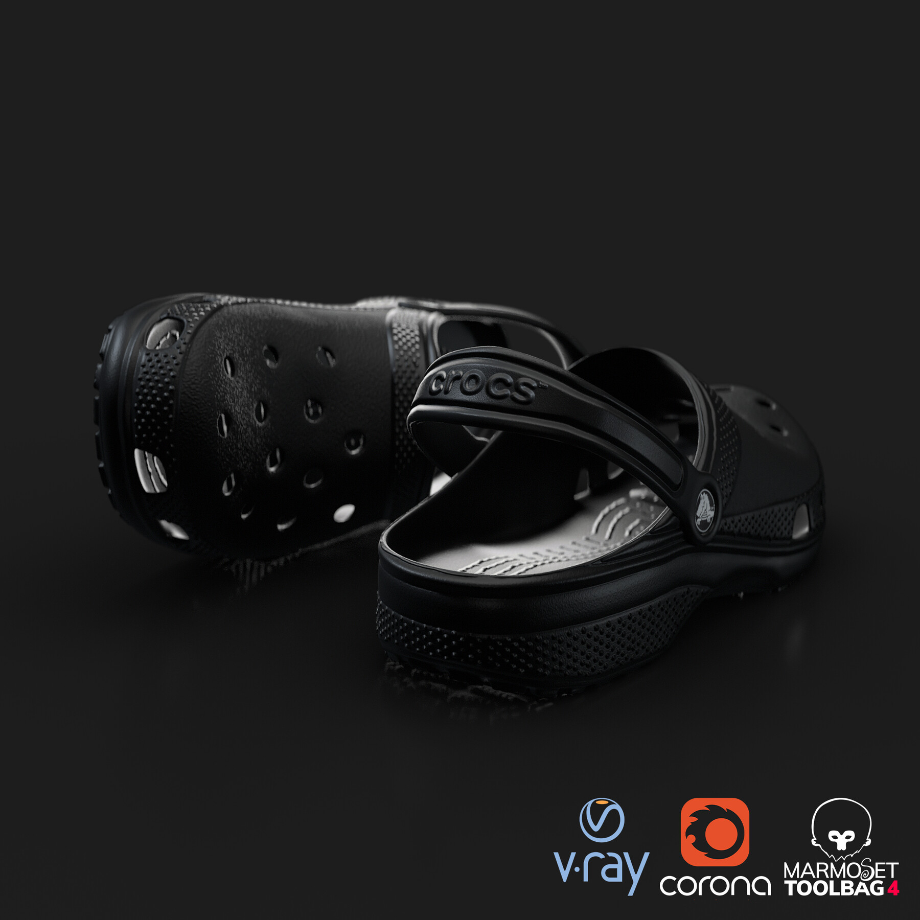 ArtStation - Crocs Classic 3D Model | Game Assets