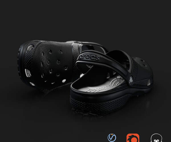 ArtStation - Crocs Classic 3D Model | Game Assets