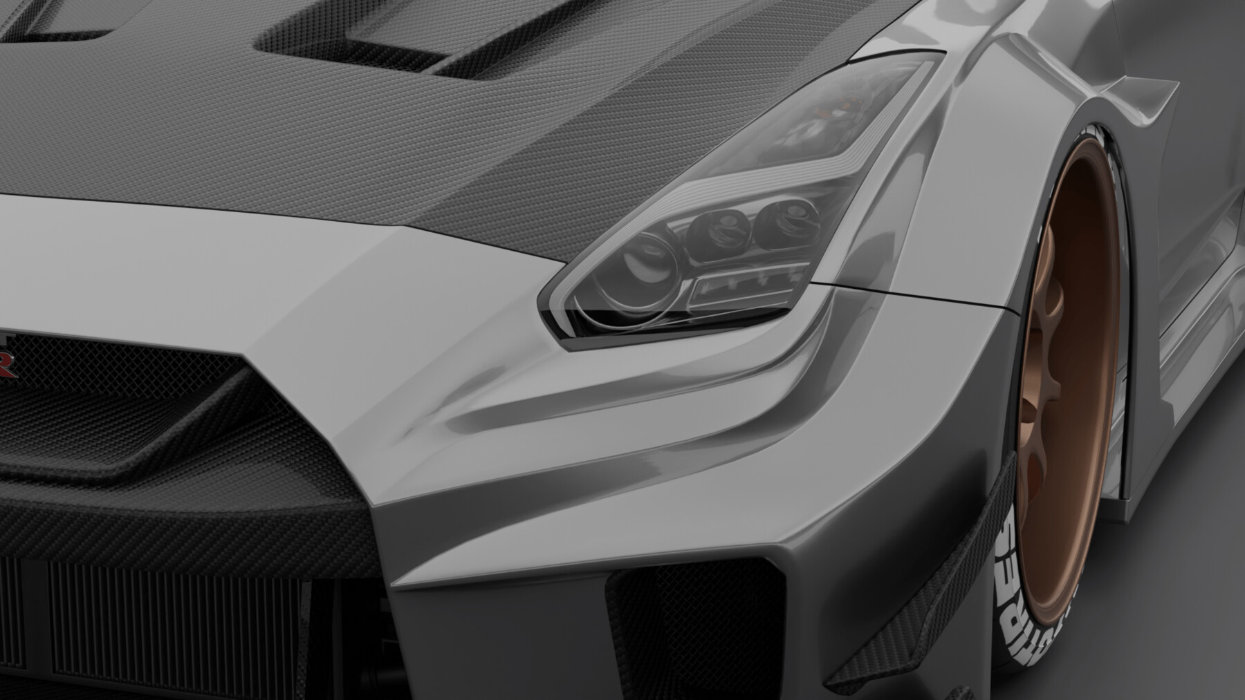 ArtStation - LB-Silhouette WORKS GT Nissan 35GT-RR | Resources