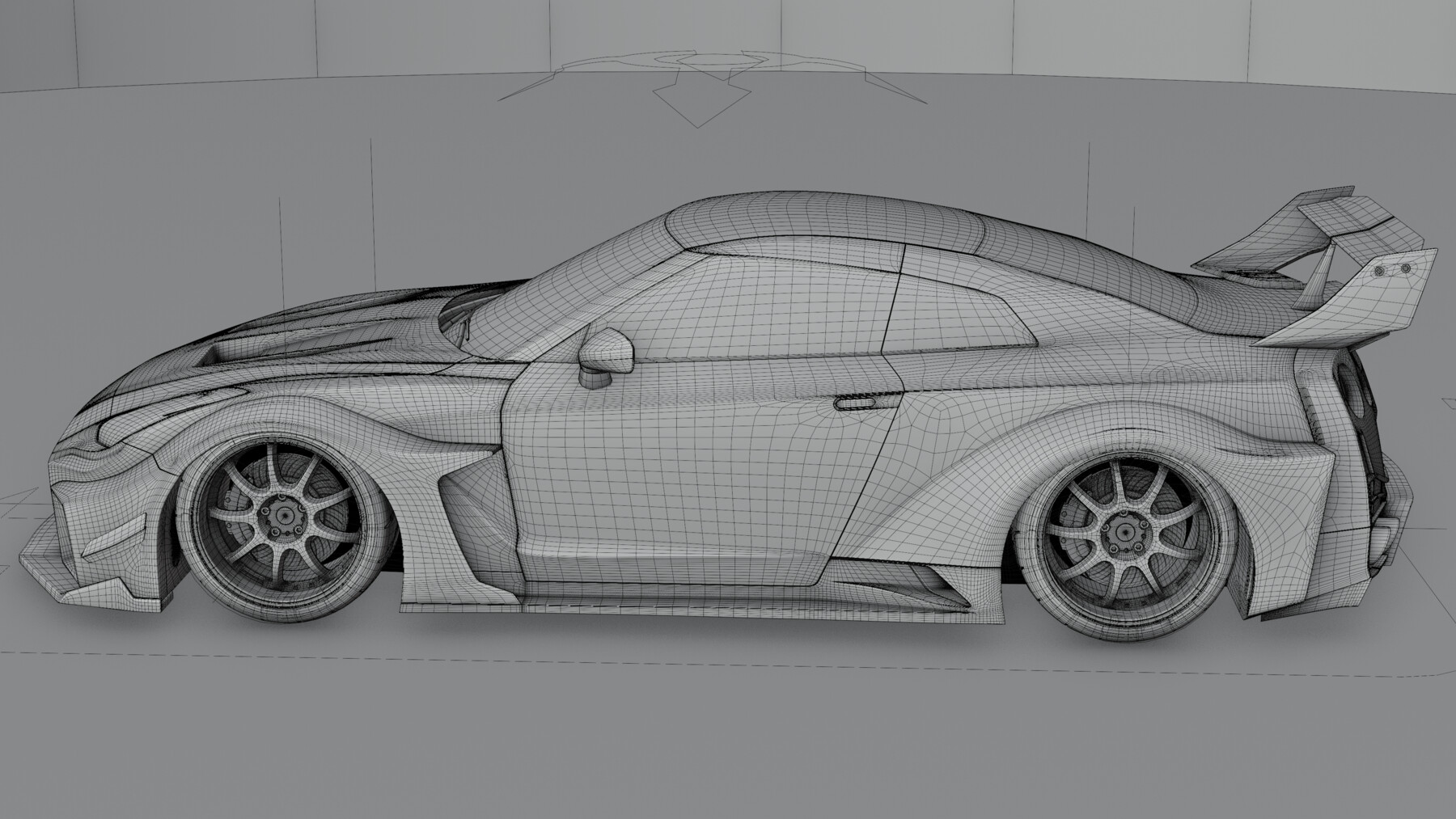 ArtStation - LB-Silhouette WORKS GT Nissan 35GT-RR | Resources