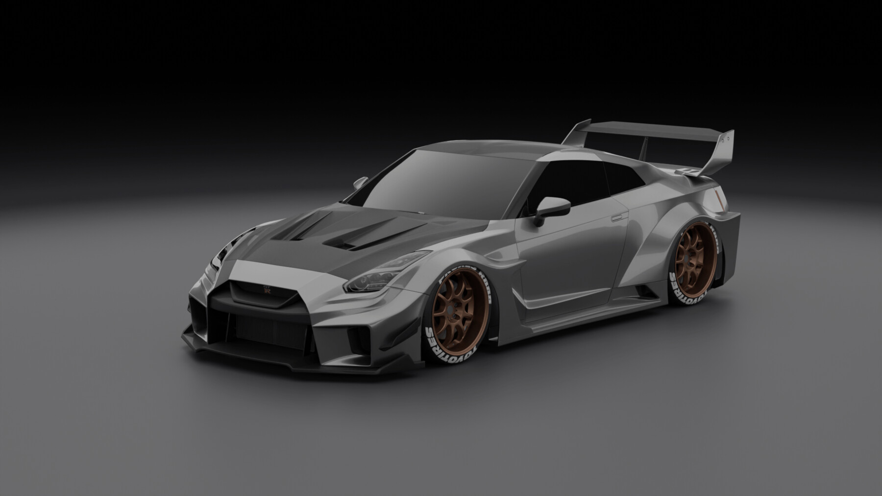 ArtStation - LB-Silhouette WORKS GT Nissan 35GT-RR | Resources