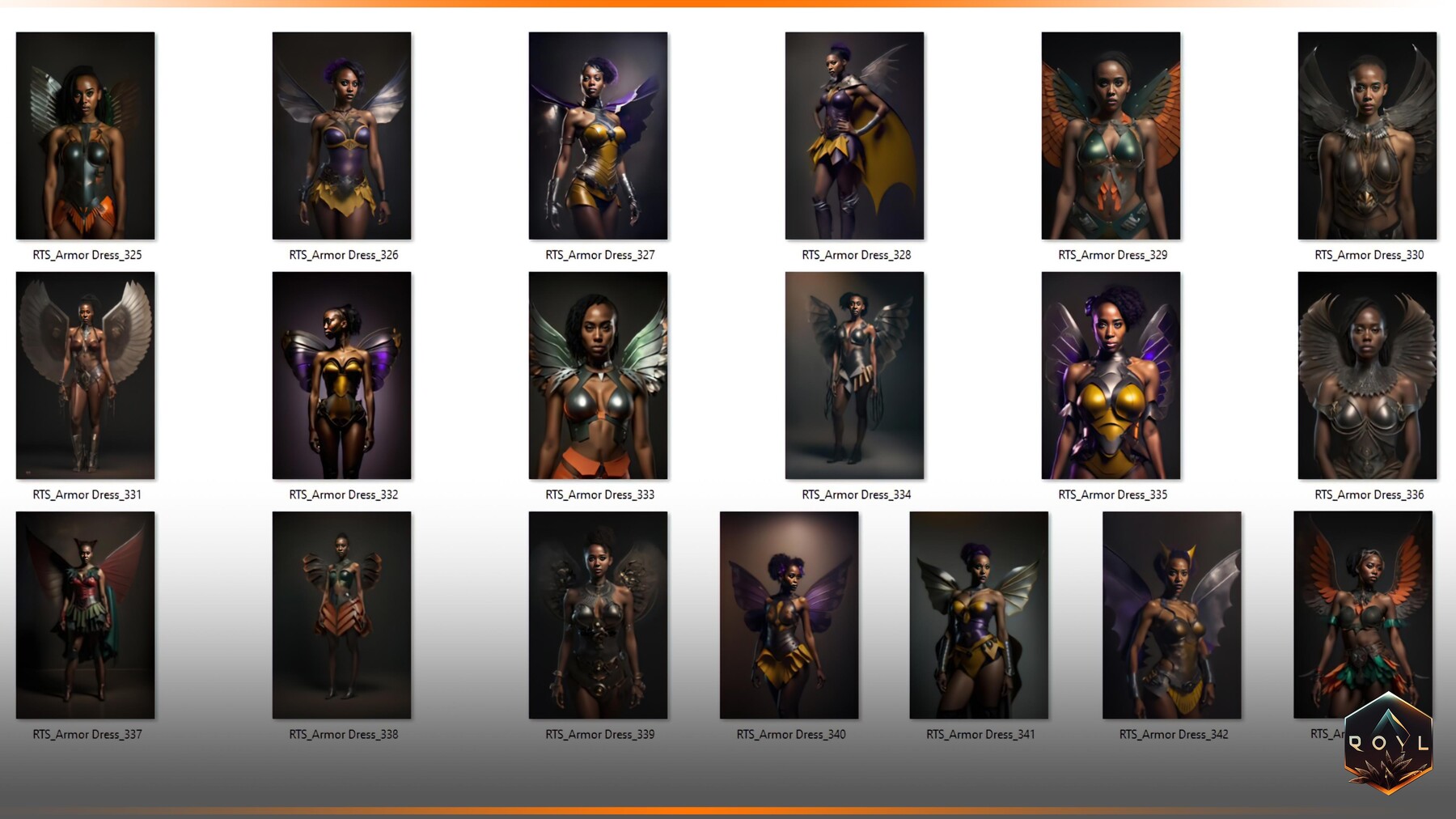 ArtStation - 343 Armor Dress Reference modeling /Designing Vol 06 ...