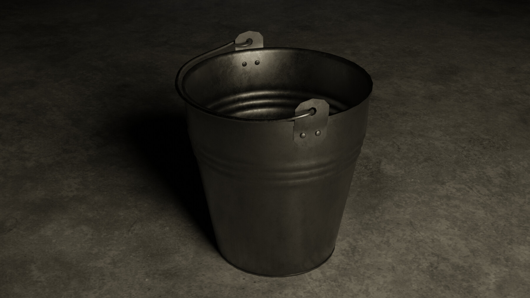 ArtStation - iron bucket | Game Assets