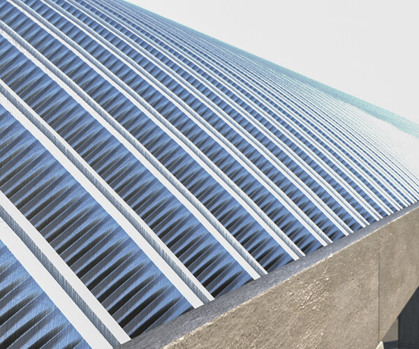 ArtStation - Arch roof | Game Assets