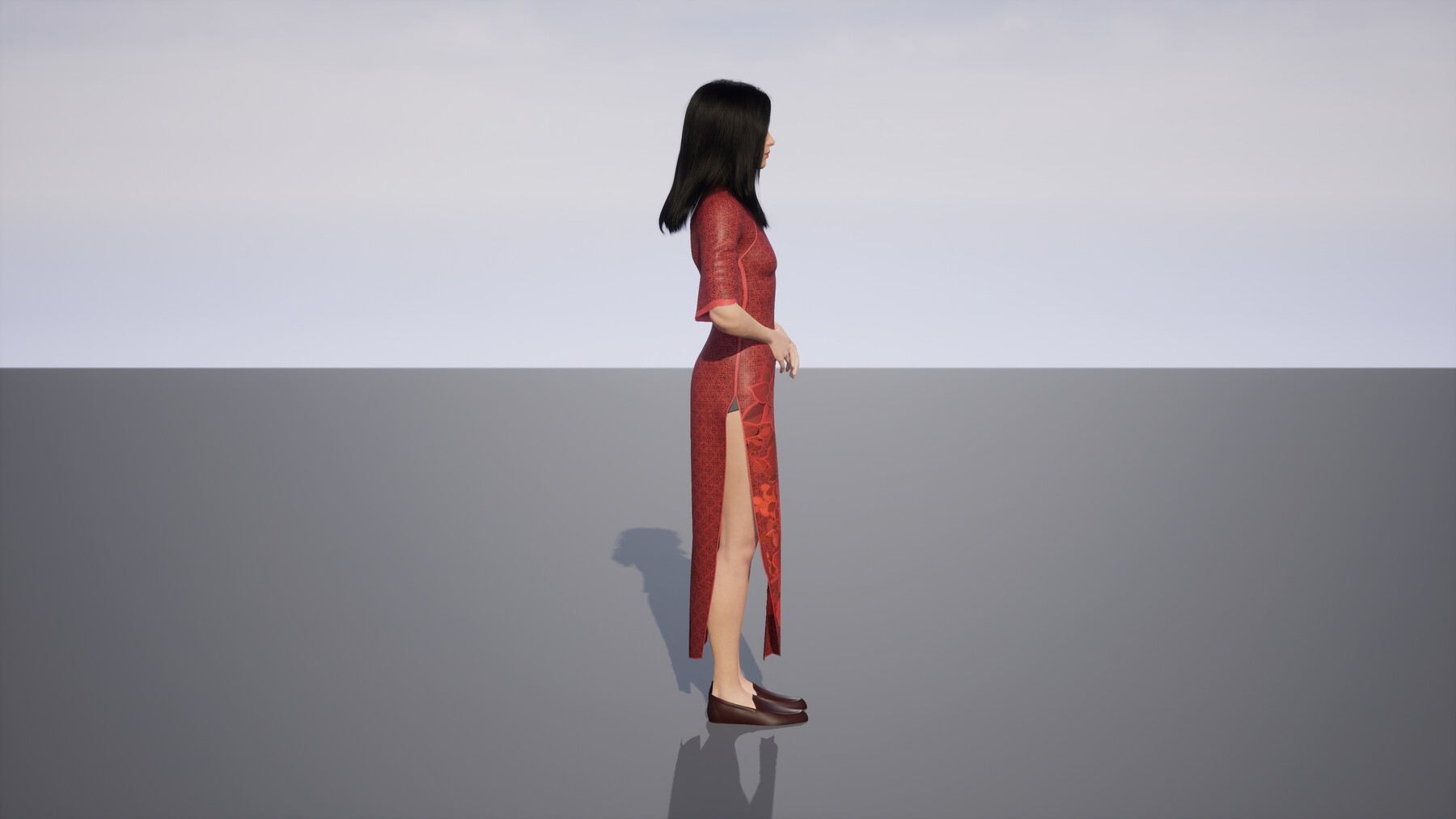ArtStation - Luna- Asian Cheongsam Woman--Metahuman/Unreal engine 5 ...