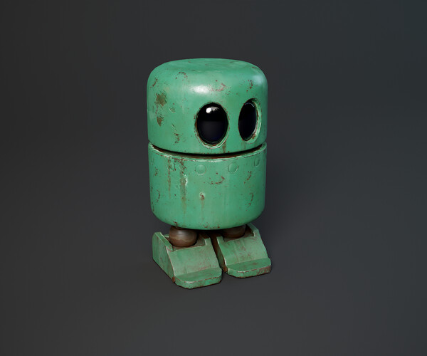 ArtStation - Robot Little Helper | Game Assets