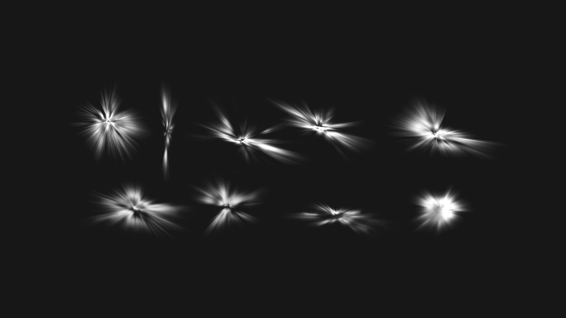 ArtStation - 140+ Lights, Flares & Fireworks Procreate Brushes | Brushes