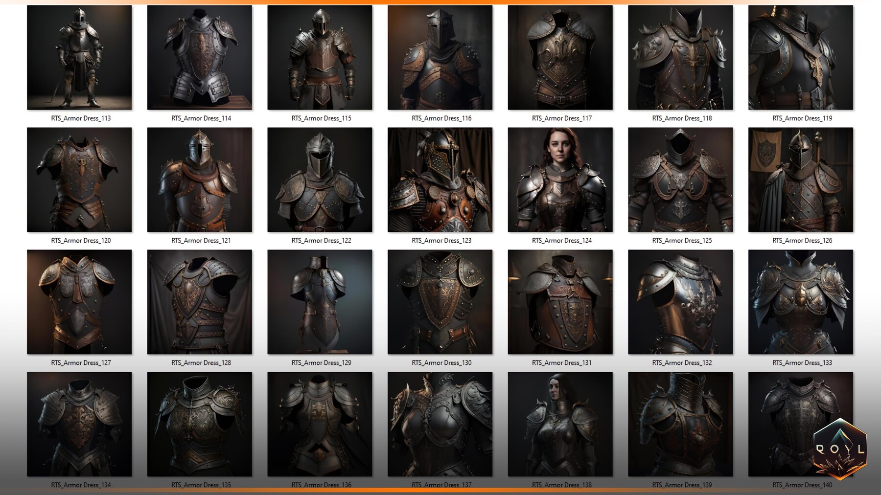 ArtStation - 323 Armor Dress Reference modeling /Designing Vol 07 ...