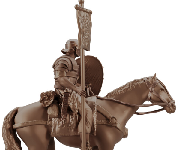 ArtStation - Roman Horseman with Aquila | Resources