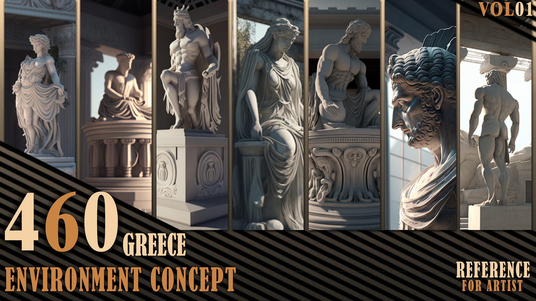 ArtStation - 460 Greece Environment Concept, Reference for Artist-VOL01 ...