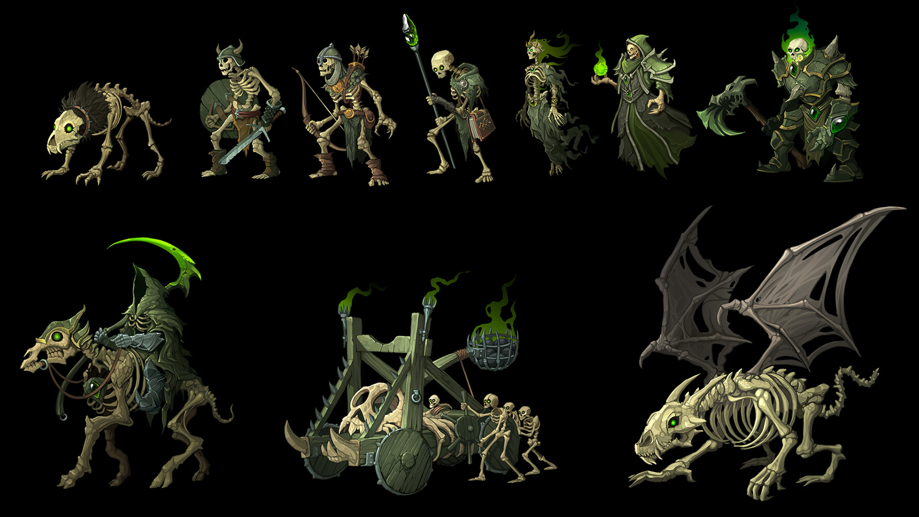 ArtStation - Fantasy Army Characters pack1 | Game Assets