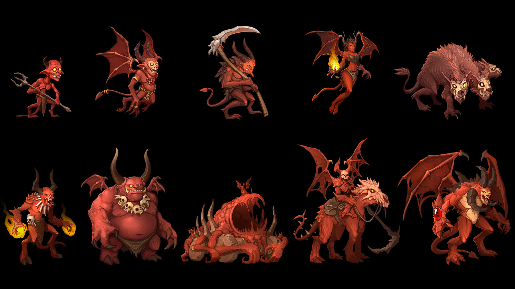 ArtStation - Fantasy Army Characters pack1 | Game Assets