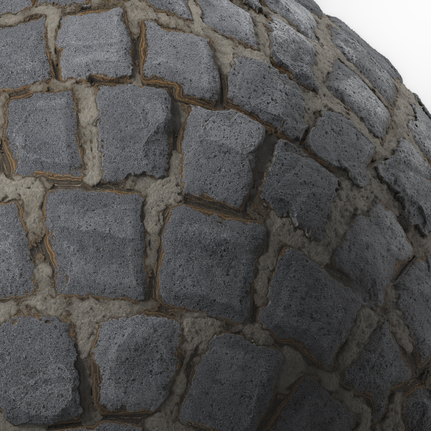 ArtStation - Pavement Materials 21- Stylized Arc Paving, Pbr 4k ...