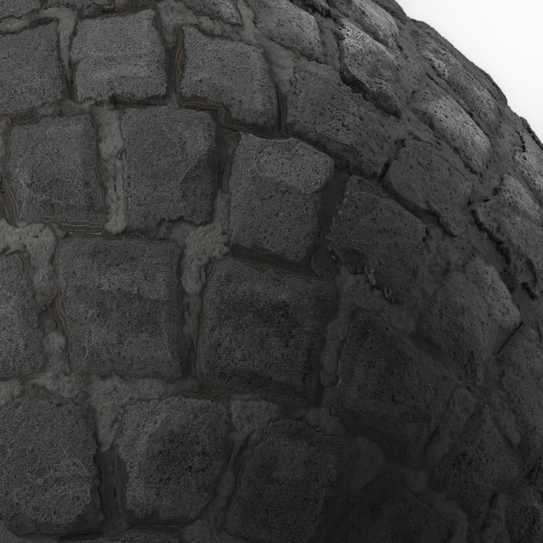 ArtStation - Pavement Materials 21- Stylized Arc Paving, Pbr 4k ...