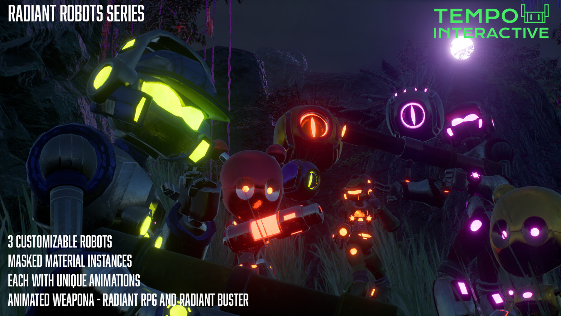 ArtStation - Radiant Robots Collection | Game Assets