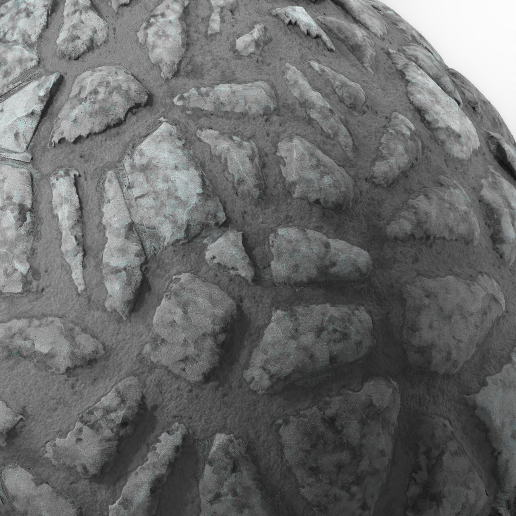 ArtStation - Stone Materials 51- Stylized Stone Wall | Pbr 4k Seamless ...