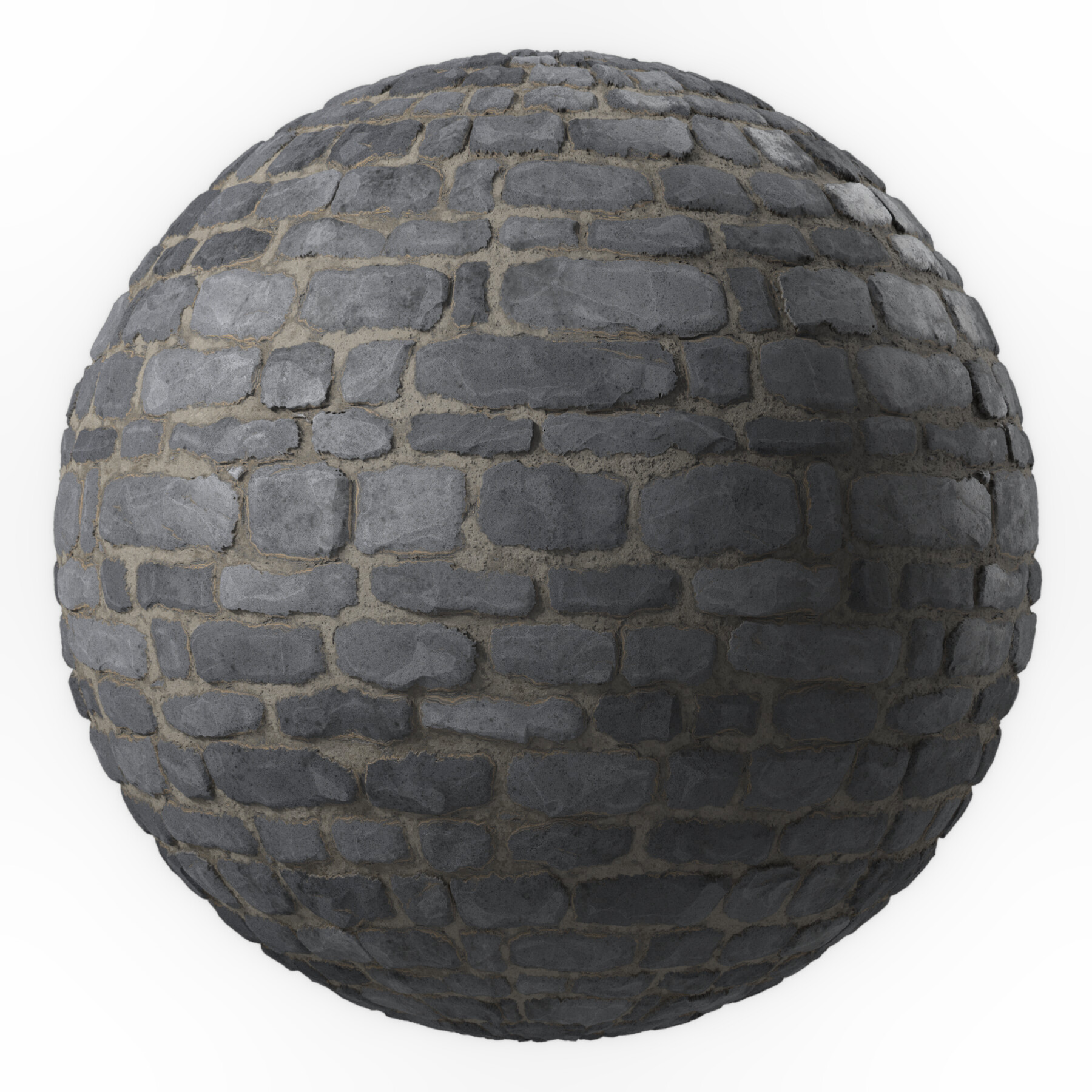 ArtStation - Stone Wall Materials 52- Stylized Stone Wall | Pbr 4k ...