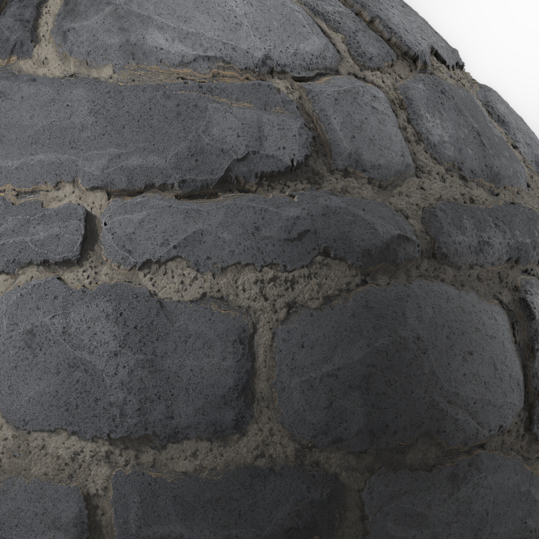 ArtStation - Stone Wall Materials 52- Stylized Stone Wall | Pbr 4k ...