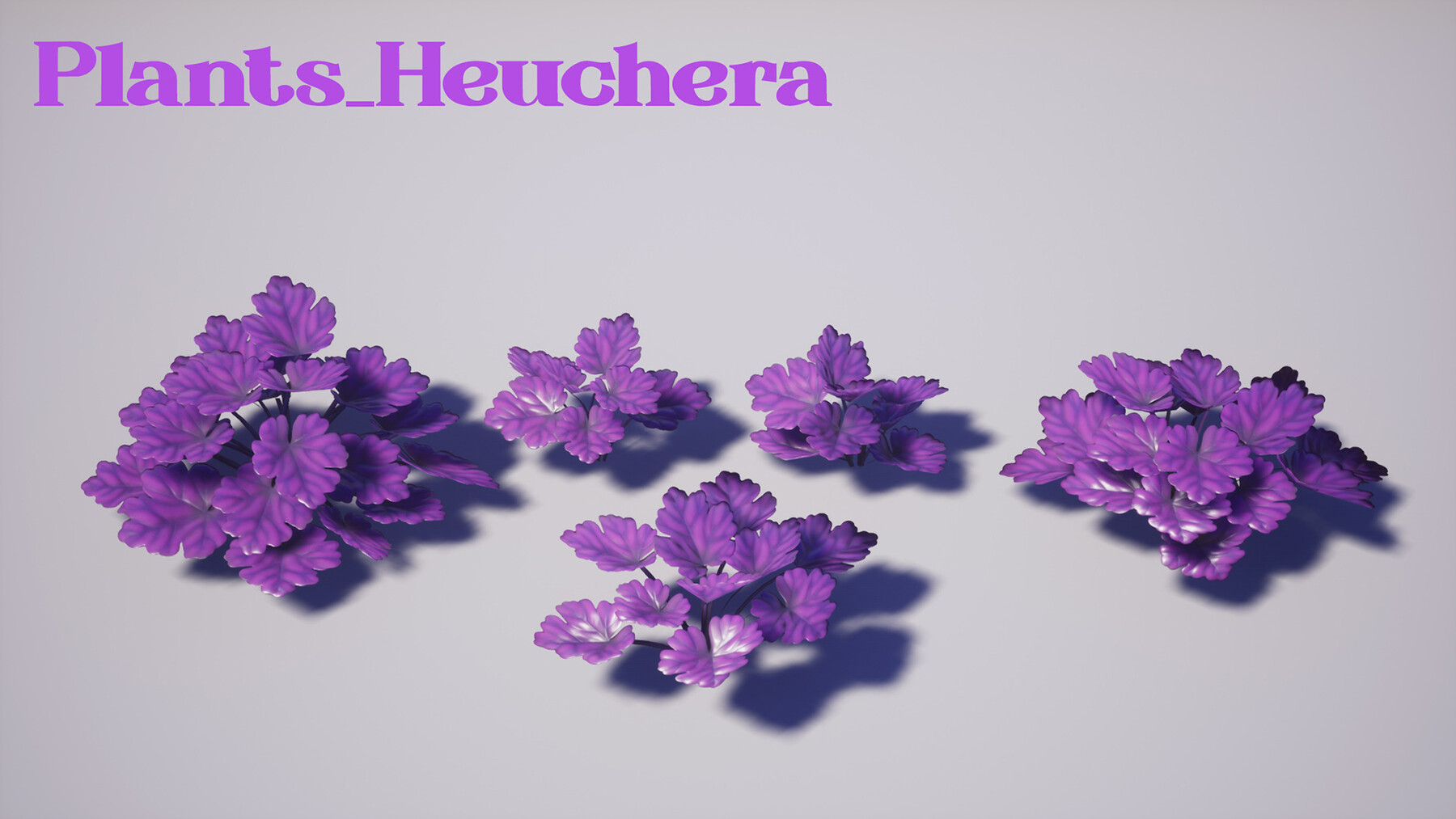 ArtStation - Garden Foliage Pack | Game Assets