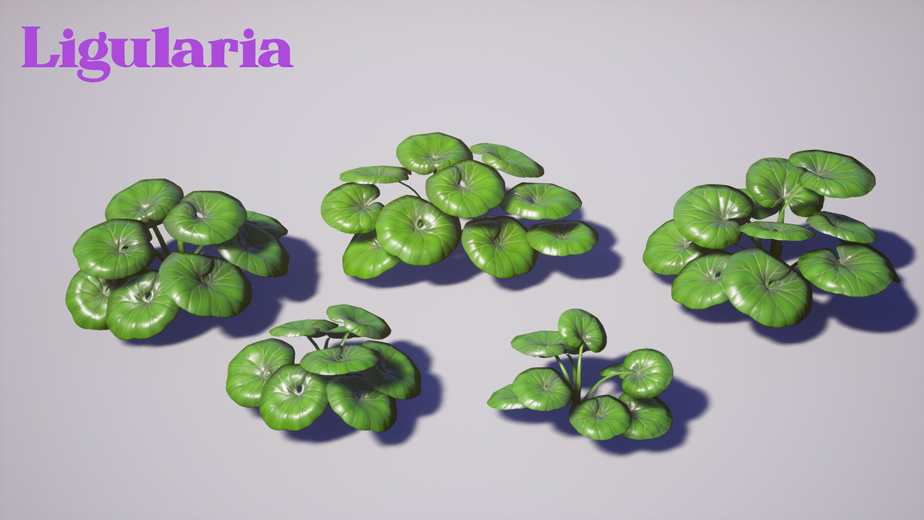 ArtStation - Garden Foliage Pack | Game Assets