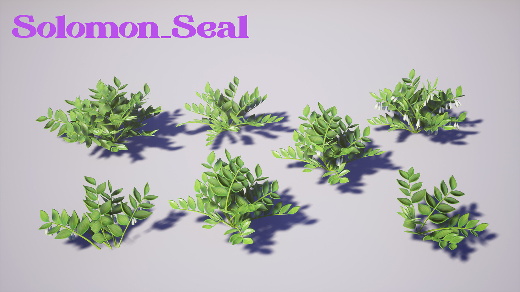 ArtStation - Garden Foliage Pack | Game Assets