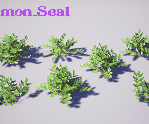 ArtStation - Garden Foliage Pack | Game Assets