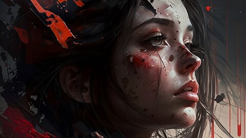 ArtStation - "Desperate Girl" | Artworks