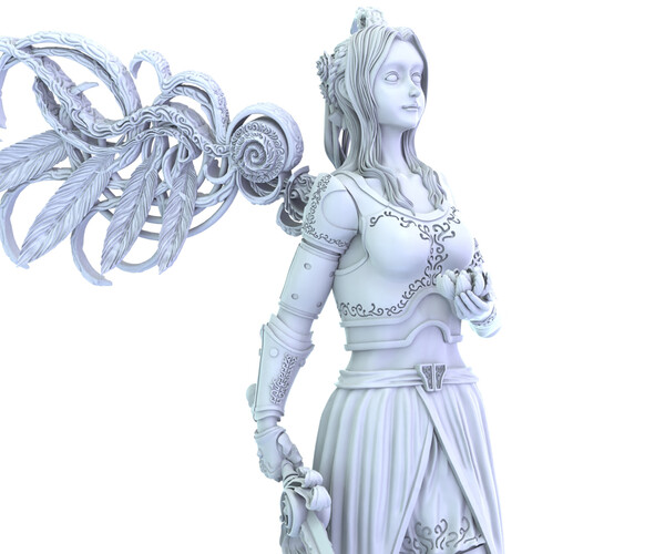 ArtStation - 3D Game Assets 3D Printed Models Angel Figures | Resources