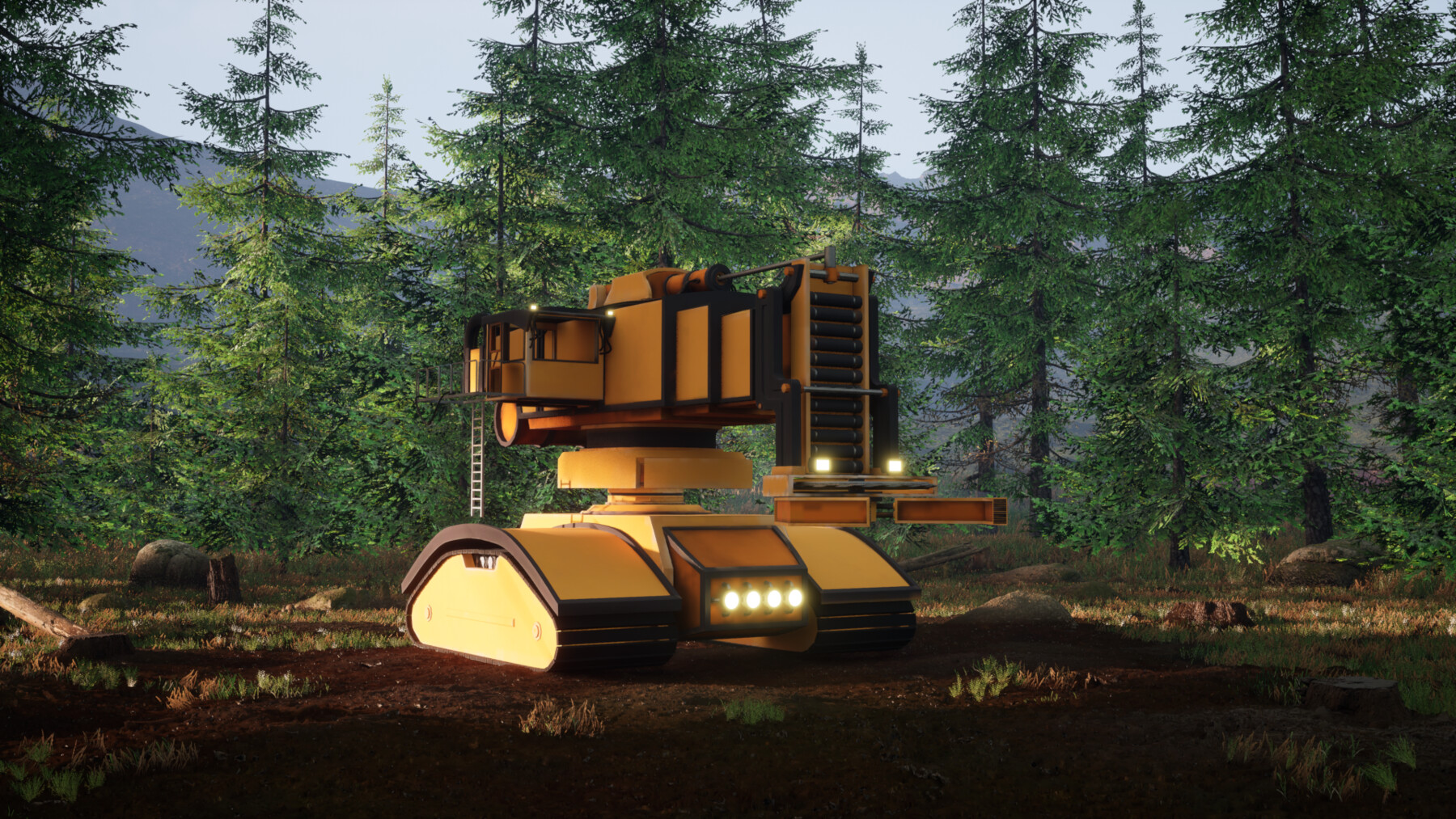 ArtStation - Tree Harvester | Game Assets