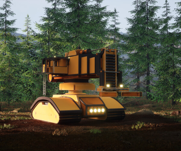 ArtStation - Tree Harvester | Game Assets