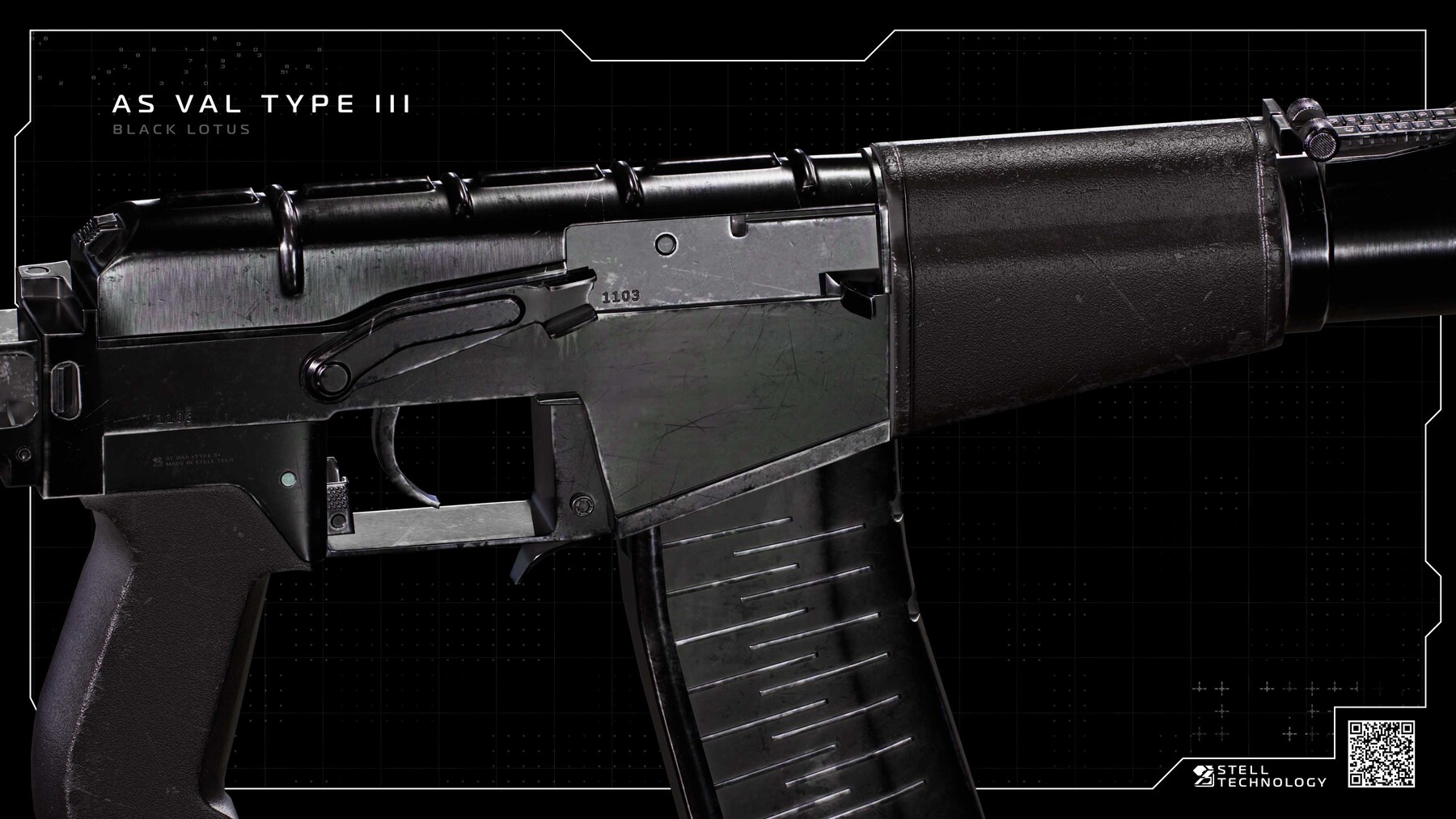 ArtStation - AS VAL TYPE III | STELL TECH | Game Assets