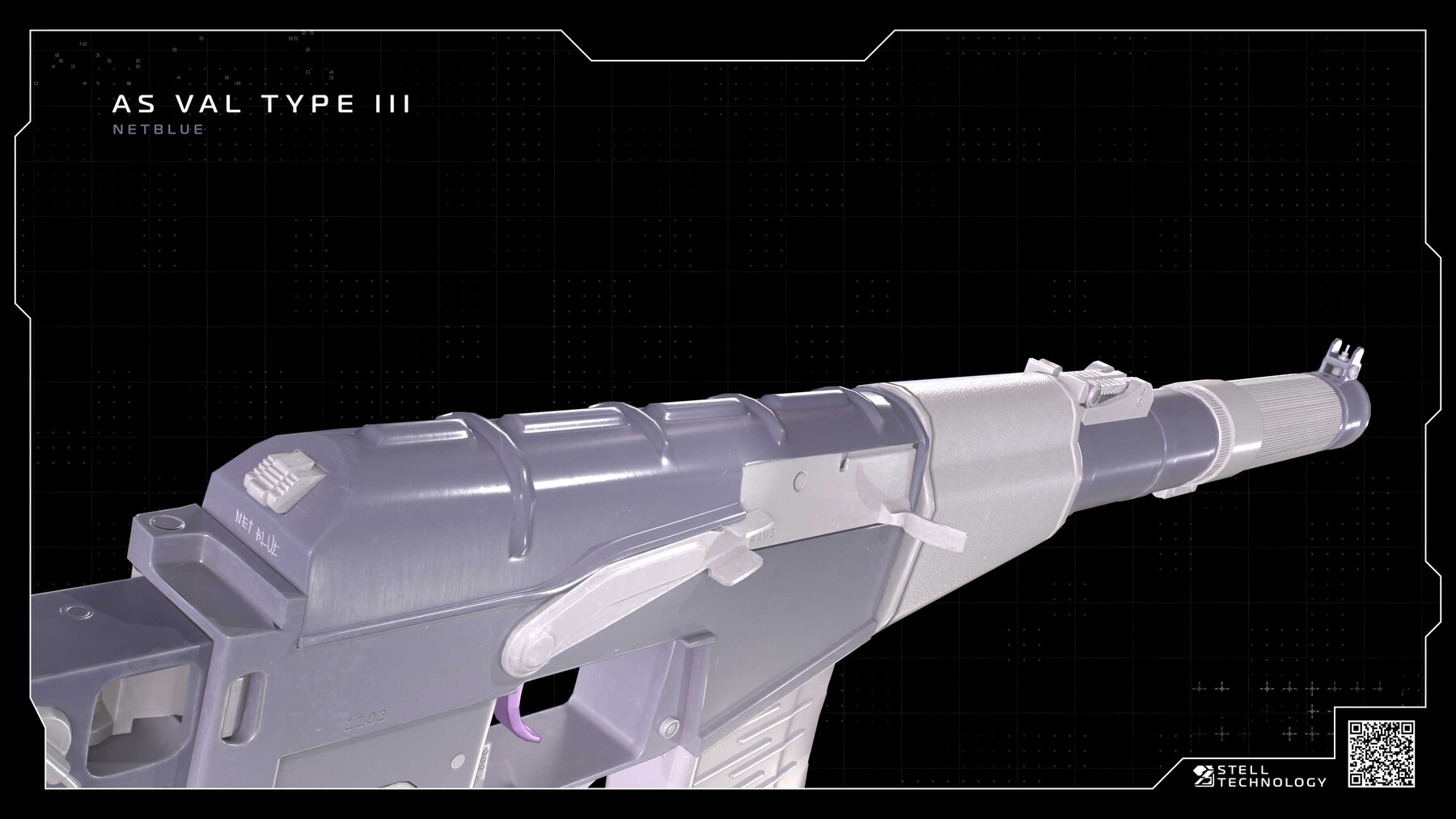 ArtStation - AS VAL TYPE III | STELL TECH | Game Assets