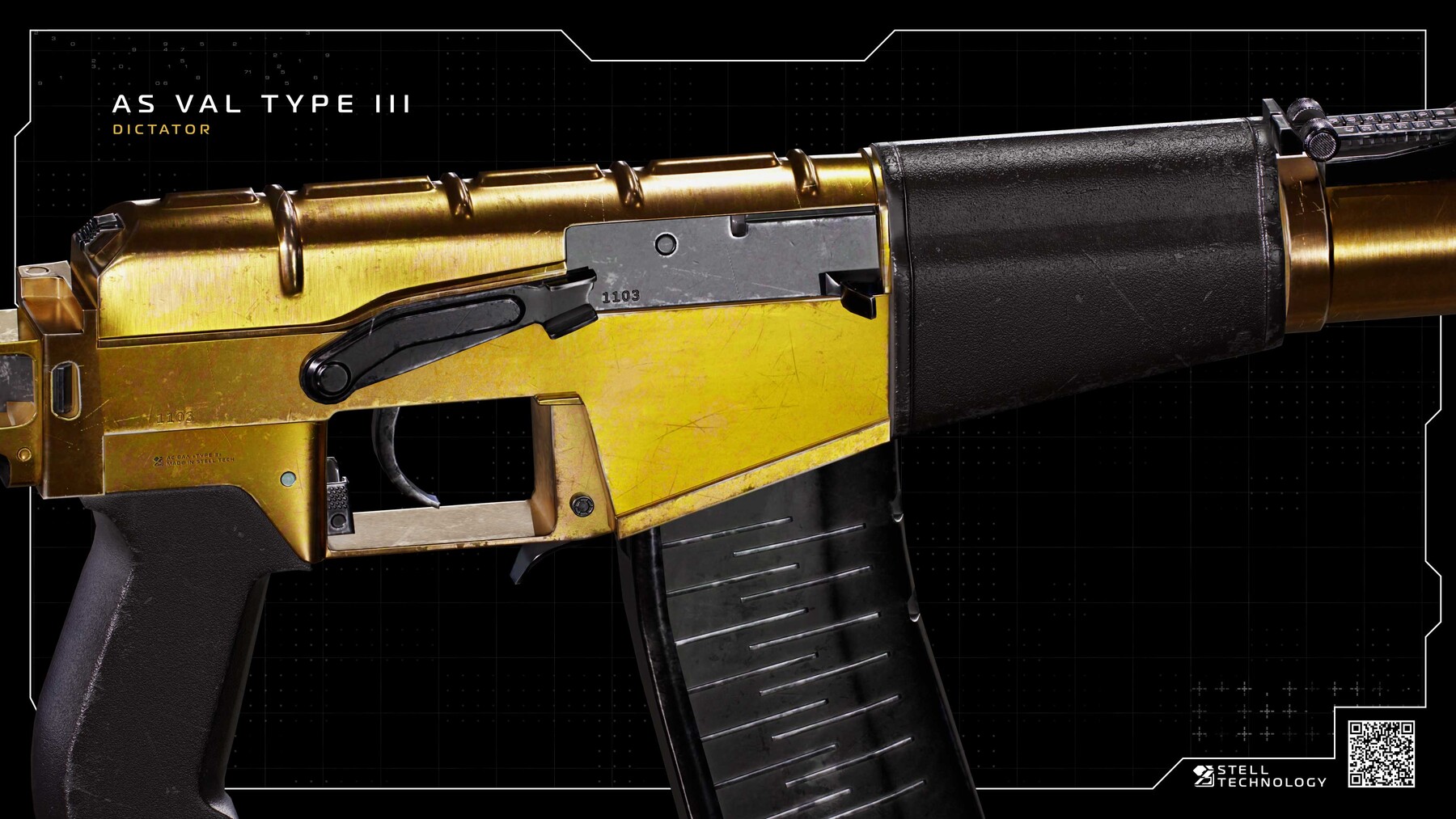 ArtStation - AS VAL TYPE III | STELL TECH | Game Assets