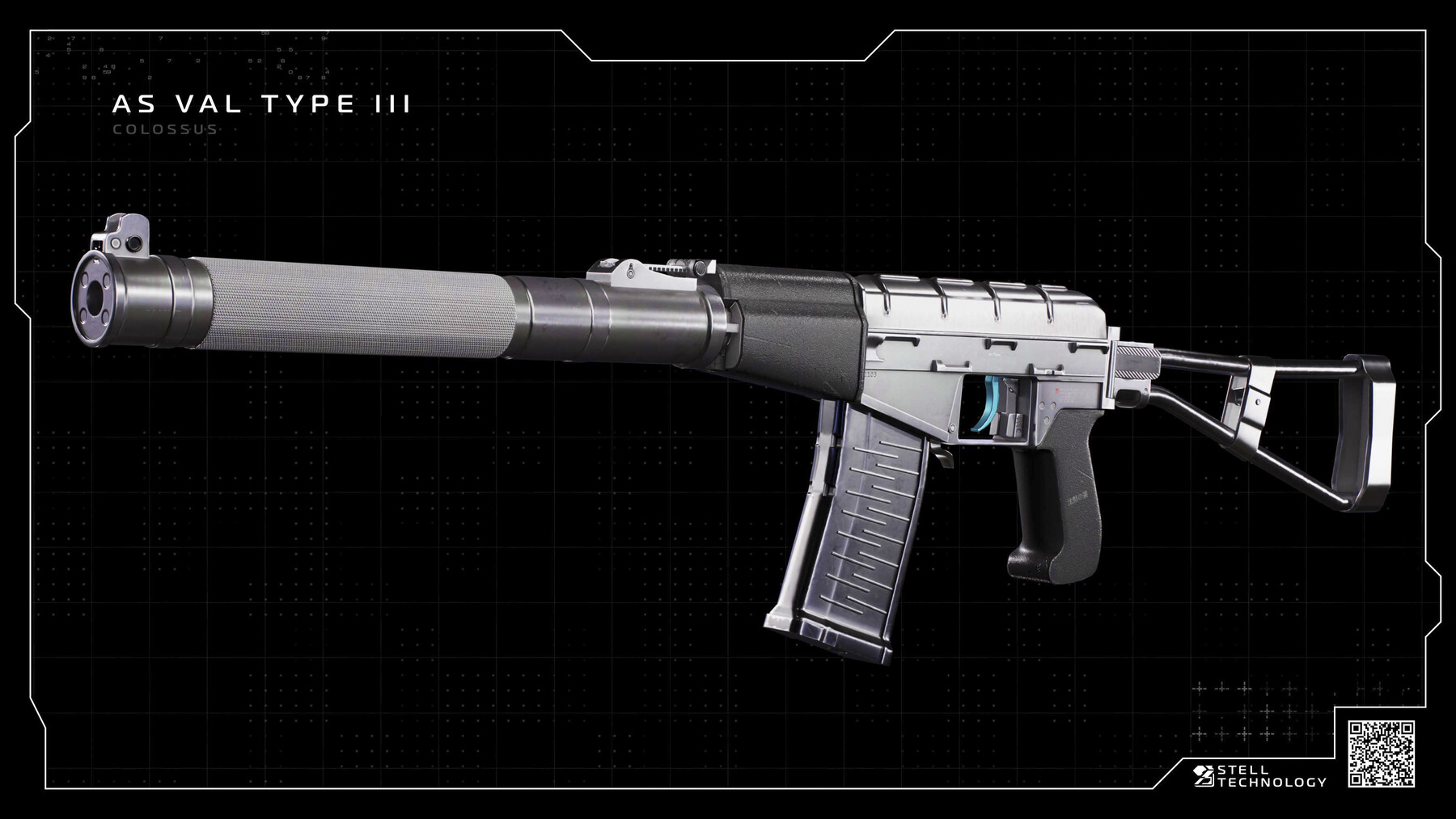 ArtStation - AS VAL TYPE III | STELL TECH | Game Assets