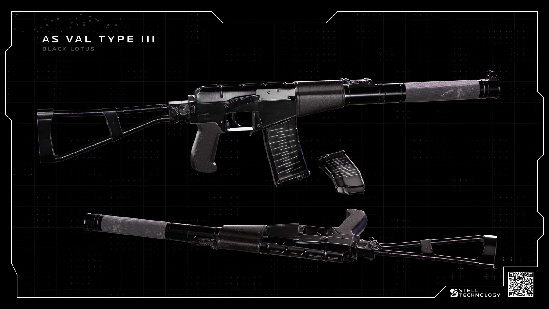 ArtStation - AS VAL TYPE III | STELL TECH | Game Assets