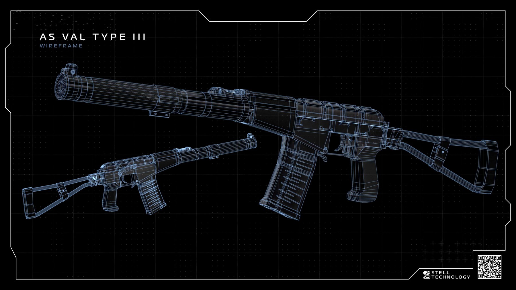 ArtStation - AS VAL TYPE III | STELL TECH | Game Assets