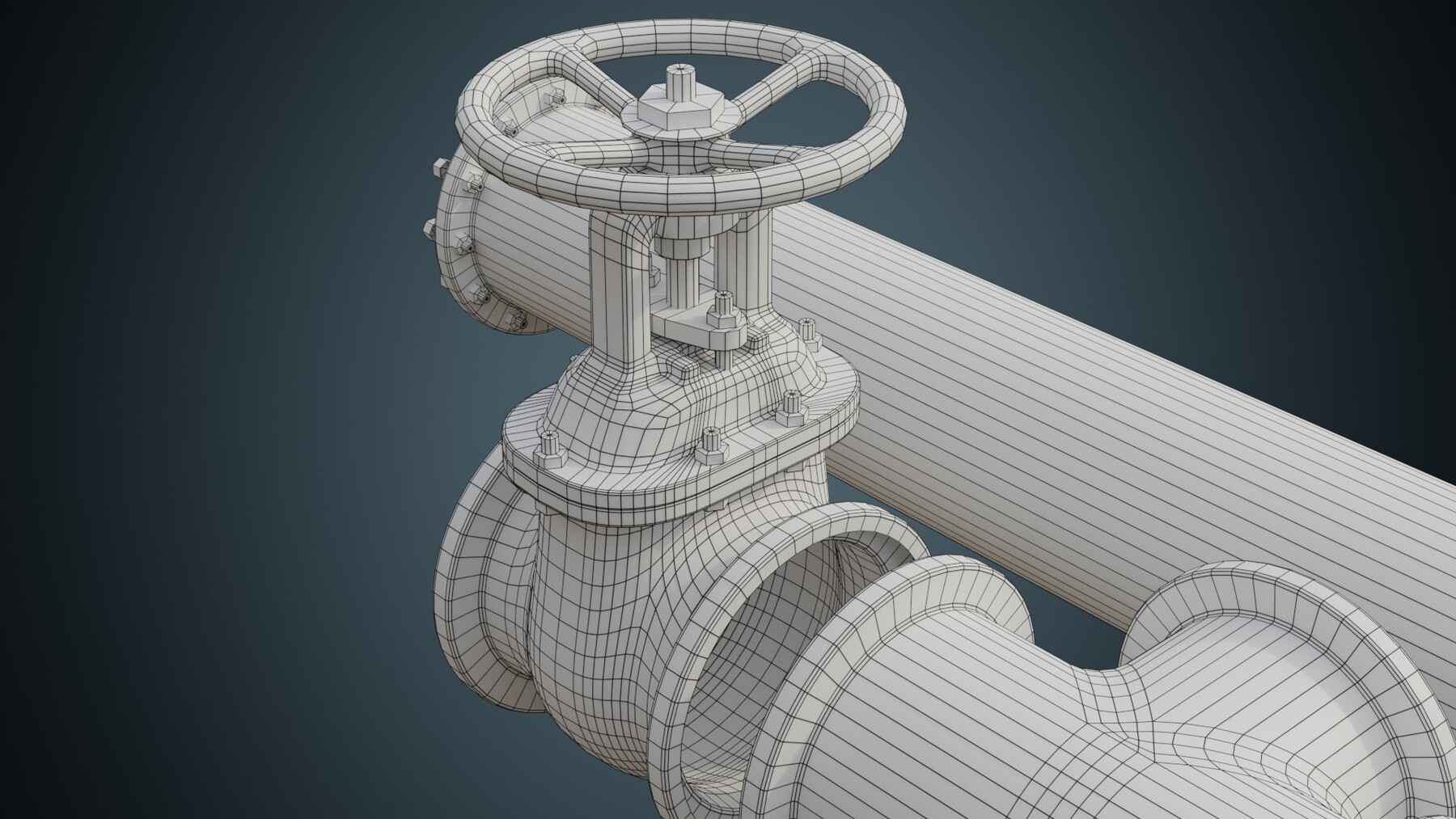 ArtStation - Industrial Pipes 6B | Game Assets